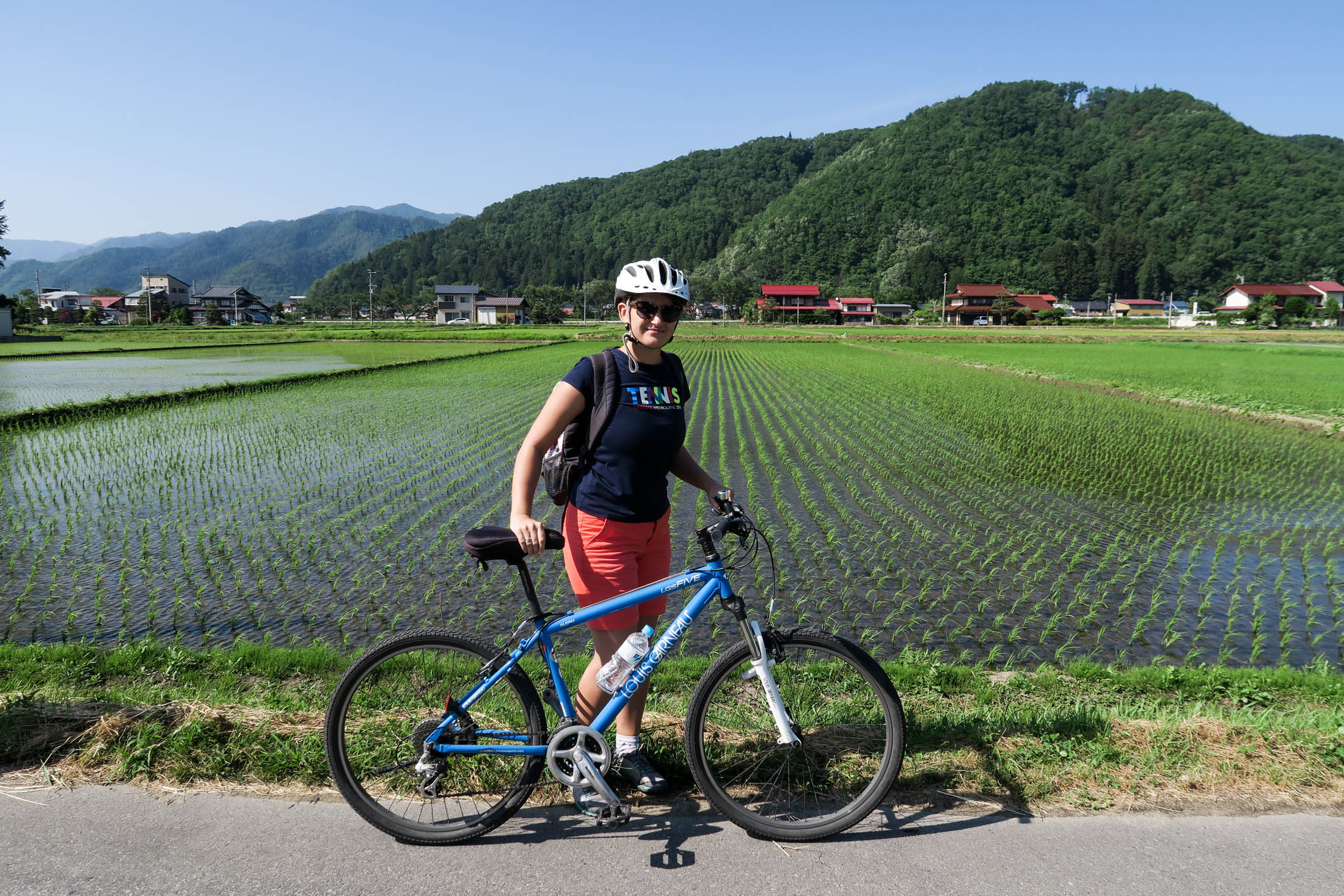 Cycling through rice fields - must do in Japan! - a matter of taste